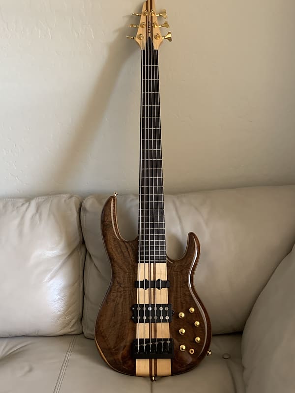 Carvin LB76 Claro Walnut 6-String Bass 2003 - Claro Walnut | Reverb