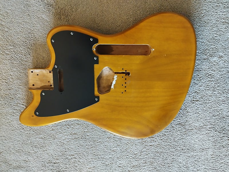 Unbranded Jazzcaster / Telemaster - Vintage Amber Nitro | Reverb UK