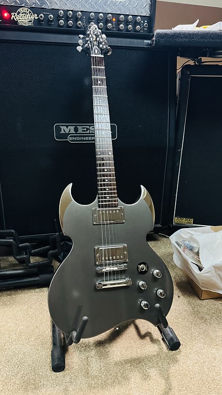 Samick CA-2 Cobra 2000’s - Metallic Mirror Silver | Reverb