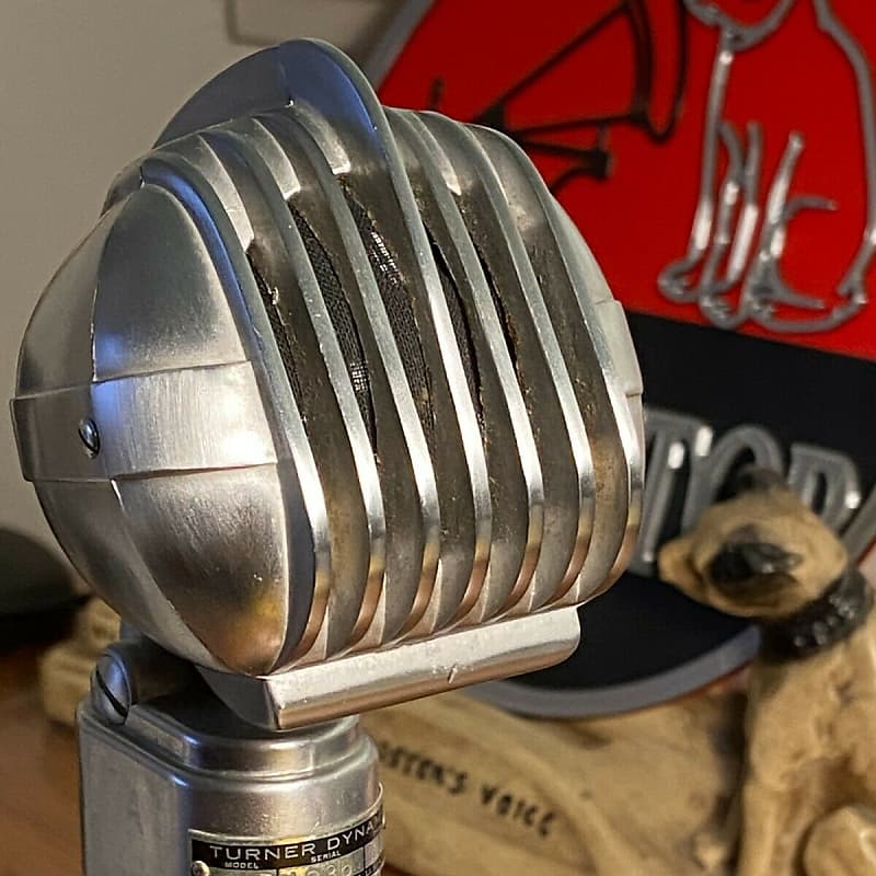 Vintage Turner 33D 1940's , working strong, desk stand & | Reverb