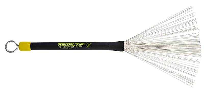 Regal Tip 575-YJ Retractable Yellow Jacket Drum Brush | Reverb