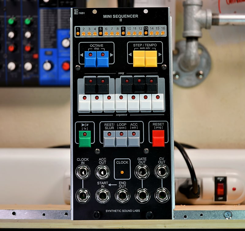 Synthetic Sound Labs 1651 Mini Sequencer II | Reverb