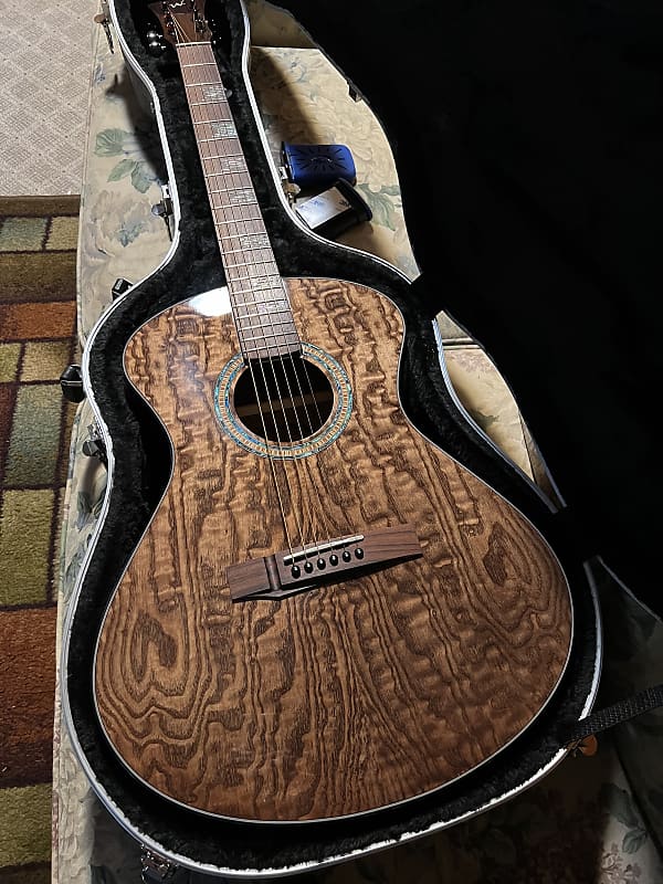 Andrew White Guitars EOS/EOS2AO Natural Quilted Ash Late | Reverb