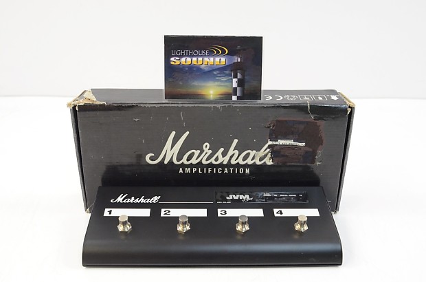 Marshall JVM 4 Way Foot Controller Footswitch PEDL-00045 - In | Reverb