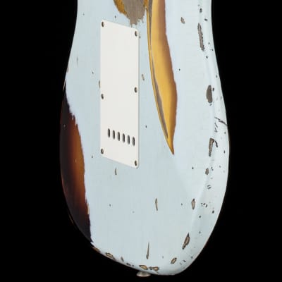 Fender Custom Shop 1960 Stratocaster Heavy Relic - Aged Sonic | Reverb