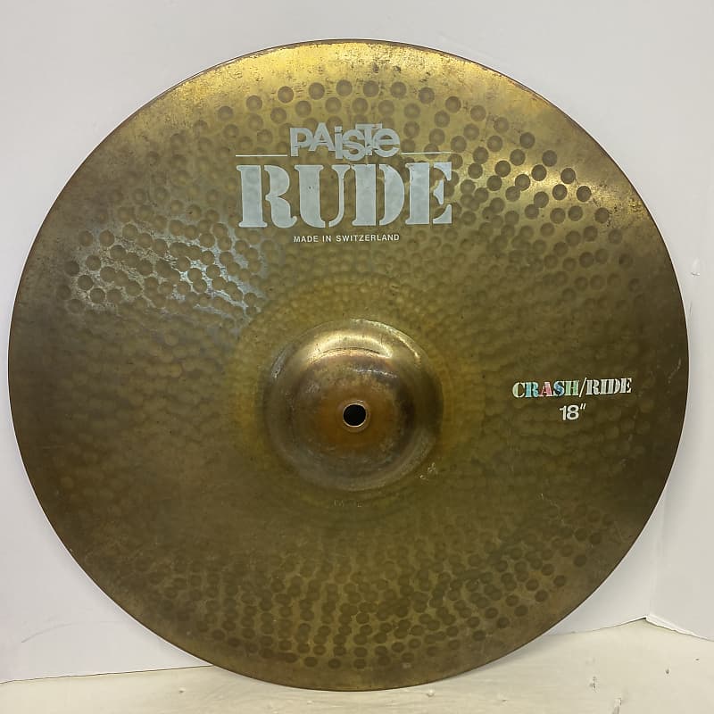 Paiste 18" Rude Cash/Ride | Reverb