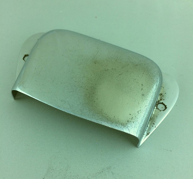 1965 Fender Precision Bass Bridge Cover USA Vintage | Reverb