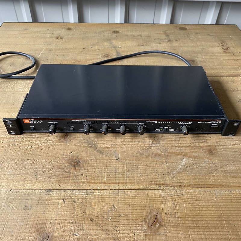 JBL UREI 7110 Limiter/Compressor 1980’s - Black | Reverb