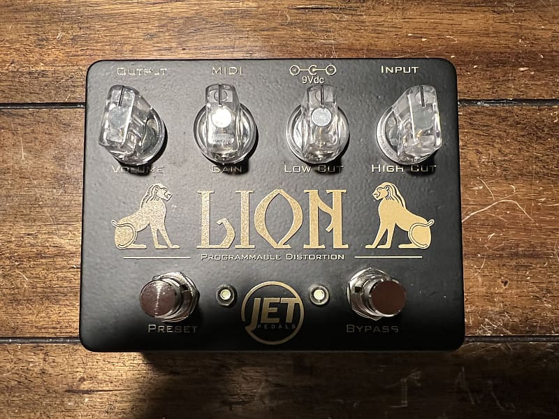 Jet Pedals Lion Distortion 2024 - Black | Reverb