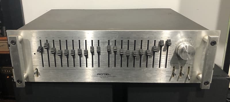 Rotel RE-2000 Vintage 10 Band Stereo Octave Equalizer EQ W/ | Reverb