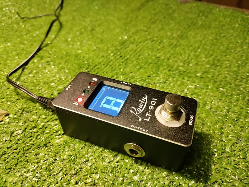 Rowin Digital Tuner Pedal LT-901 - Black | Reverb