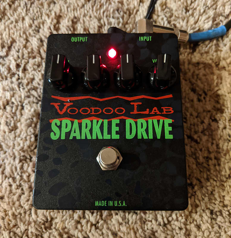 [Hotrodded] Voodoo Lab Sparkle Drive Overdrive Pedal - | Reverb