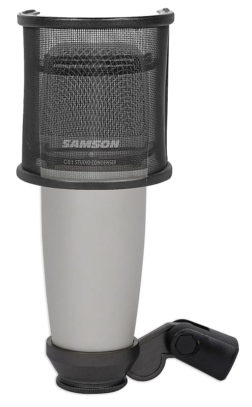 Samson C01 Studio Condenser Recording Microphone+Curved Pop | Reverb