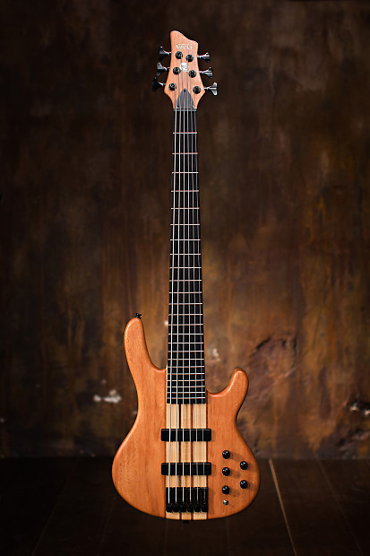 Wolf 6 String Bass- Mahogany Body | Reverb
