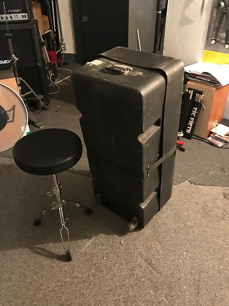 Impact Rolling Drum Road Case--- Large----- 2005 black----pre | Reverb