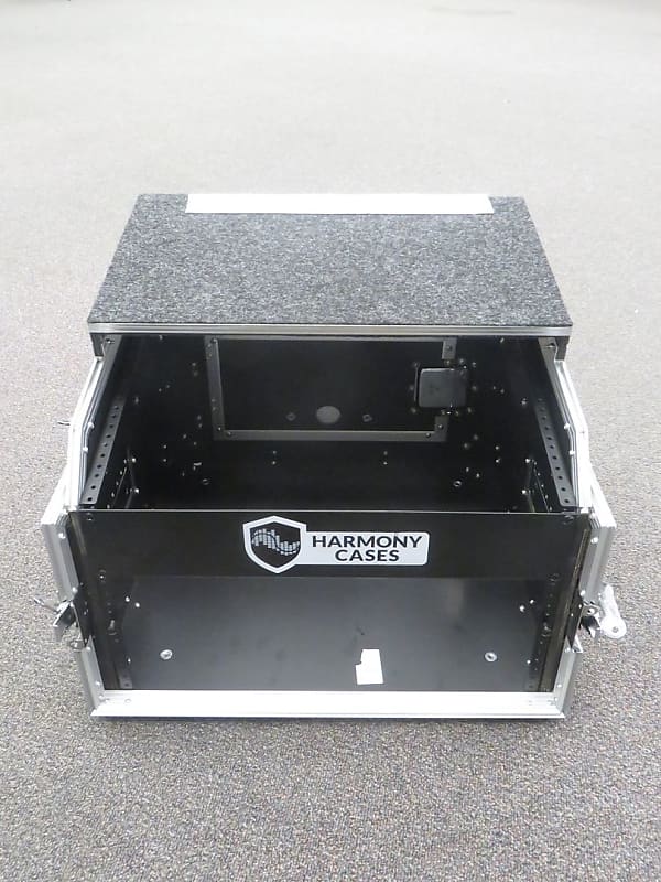Harmony Cases HCM4ULT Laptop Glide 10U Slant Top 6U Rack Case | Reverb