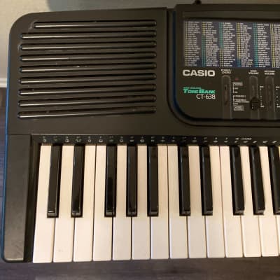 Casio Tone Bank CT-638 with Power Supply | Reverb