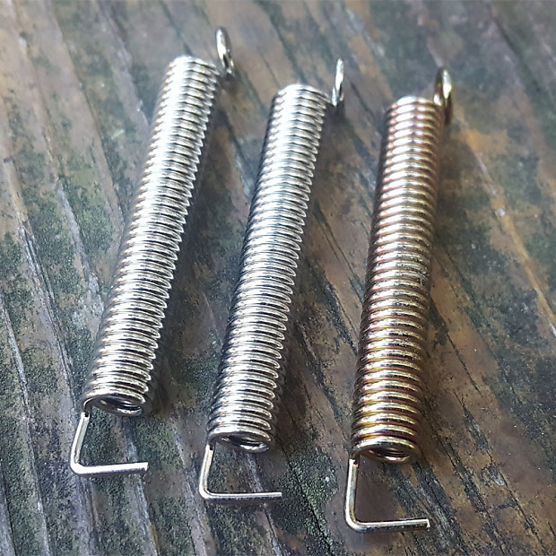(3) Tremolo Tension Springs for Fender Strat Stratocaster | Reverb