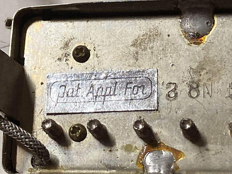 Gibson Tim Shaw PAF Humbucking Pickup 1981 - Nickel | Reverb