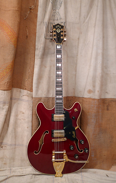 Guild Starfire VI 1973 Cherry Red | Reverb UK