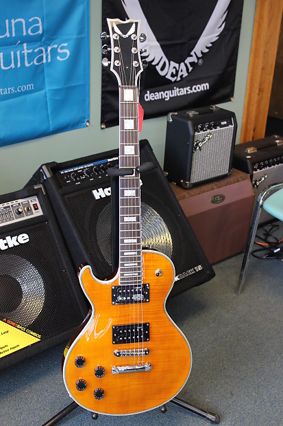 Dean Thoroughbred Left Handed Deluxe Lefty Electric guitar | Reverb