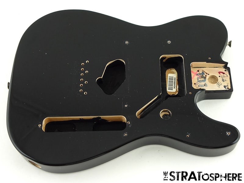 Fender Player Telecaster Tele BODY, Guitar Part Alder Black | Reverb