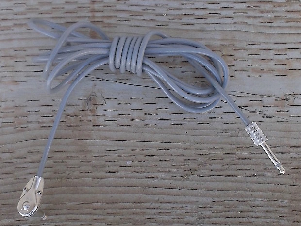 Fender Vintage Guitar Cable 1970s Gray | Reverb