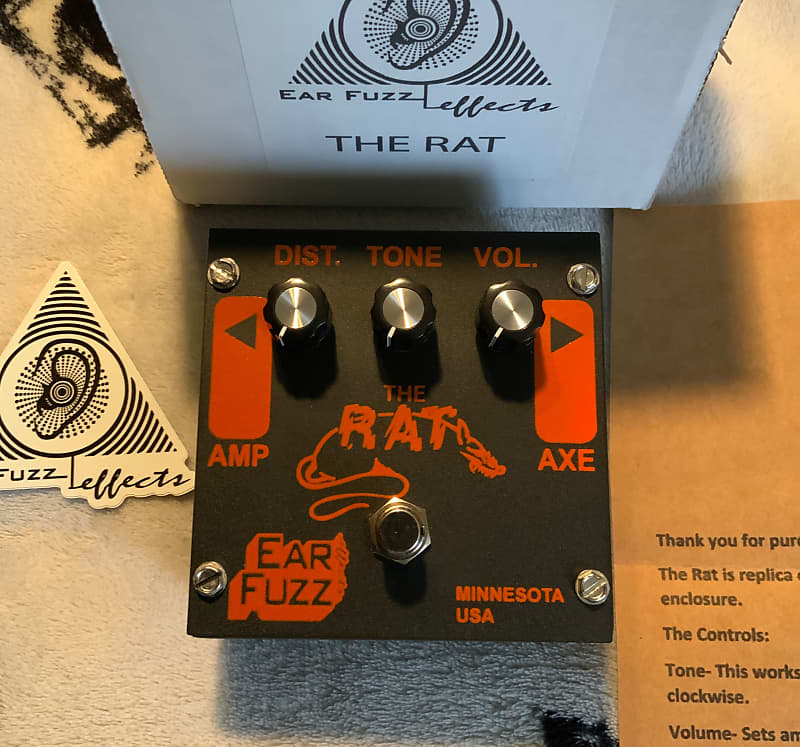 Ear Fuzz Effects The Rat LM308 Limited Edition | Reverb