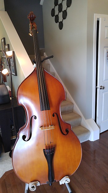 Christopher Upright Bass 504F Busetto 7/8 2002 Auburn | Reverb