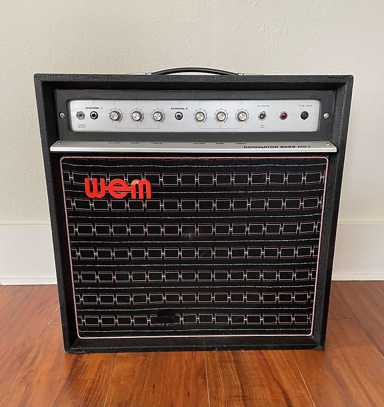 1972 WEM Watkins Dominator Bass MK1 EL84 15 Watts 1x15” | Reverb