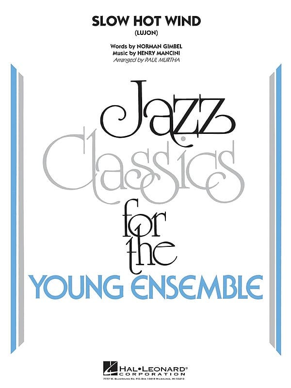 Slow Hot Wind (Lujon) Junior Ensemble 3 Score/Parts | Reverb