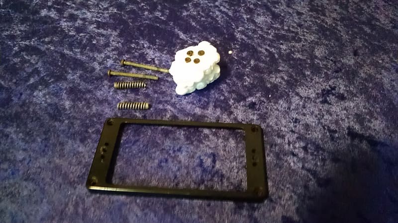 1980s Schaller Pickup Ring 6 hole | Reverb