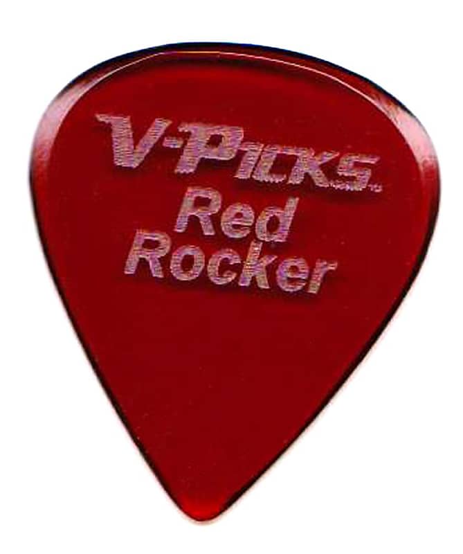 Red Rocker - Guitar Pick | Reverb