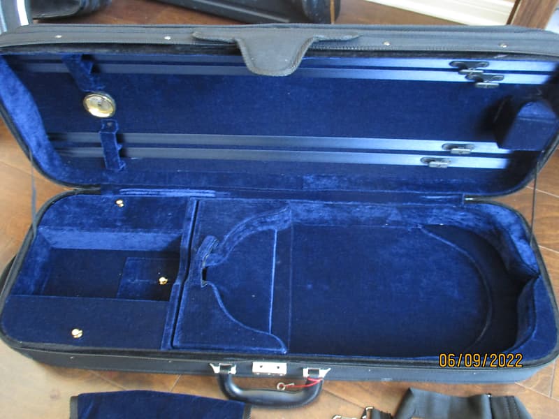 Viola hard case, adjustable, for 17" to 15" viola | Reverb