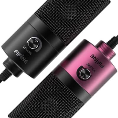 Fifine Professional Recording Mic (Rose Red) | Reverb