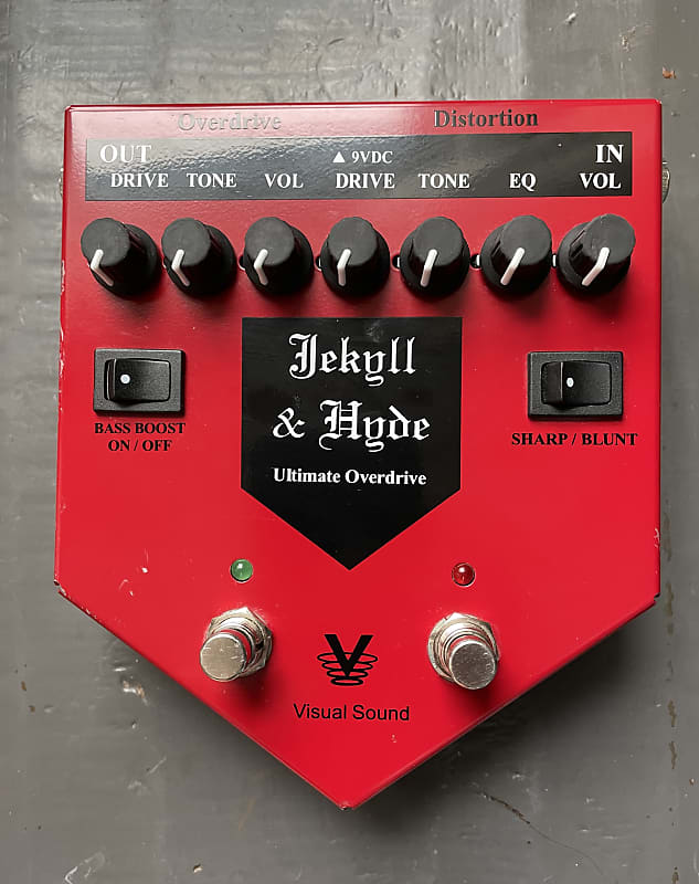 Visual Sound Jekyll & Hyde Ultimate Overdrive V1 DIstortion | Reverb