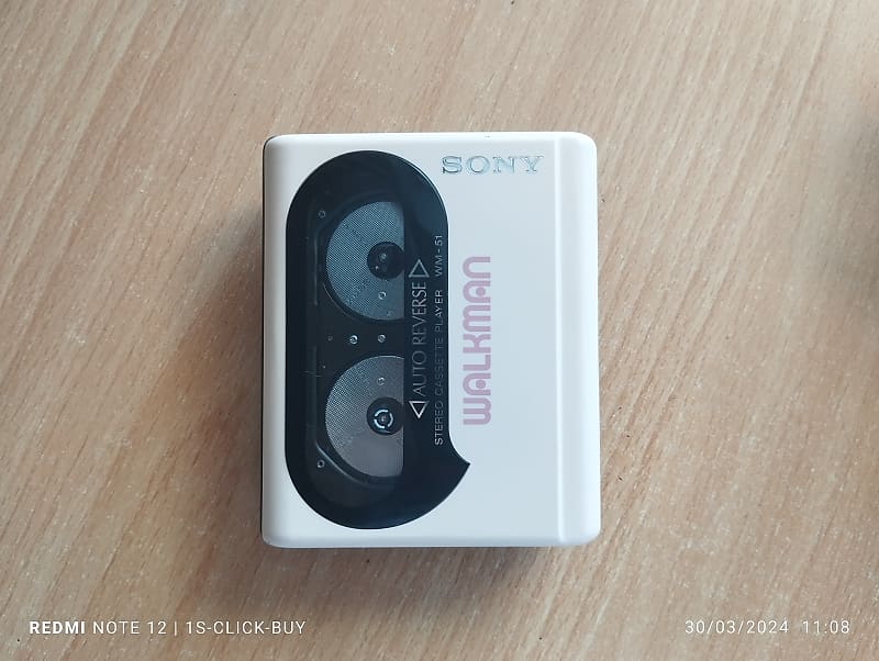 Sony WM 51 1987 - Sony Walkman Cassette player WM 51 pink | Reverb