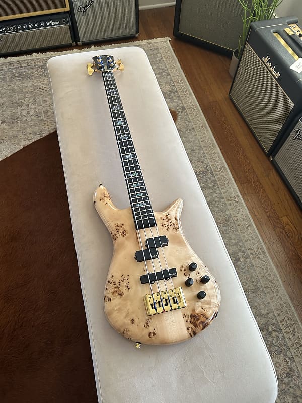 Spector Euro 4 CST Bass Guitar in Natural Gloss - 2023 | Reverb