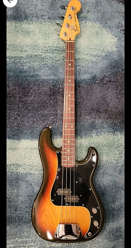 CBS Fullerton Factory Fender Precision 1979 - Sunburst | Reverb