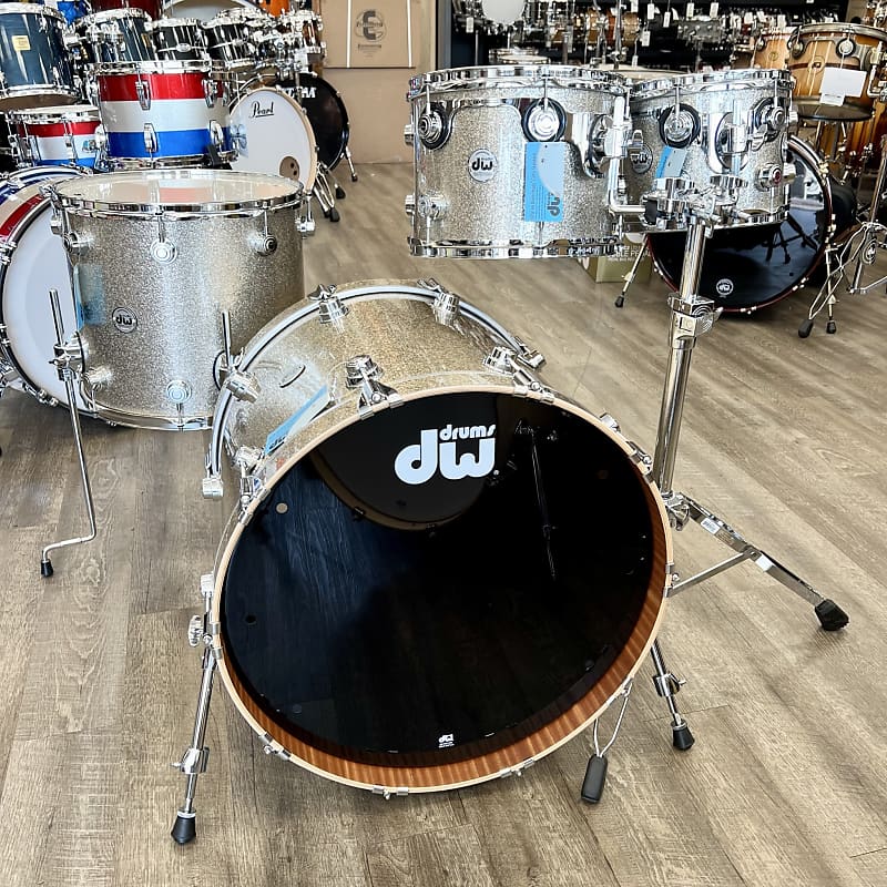 DW Collector's Series Maple/Mahogany 4-Pc Shell Pack | Reverb