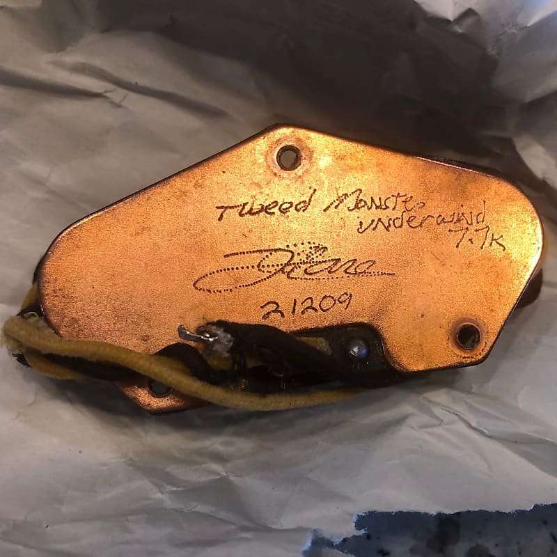 Don Mare Tweed Monster Tele Bridge | Reverb