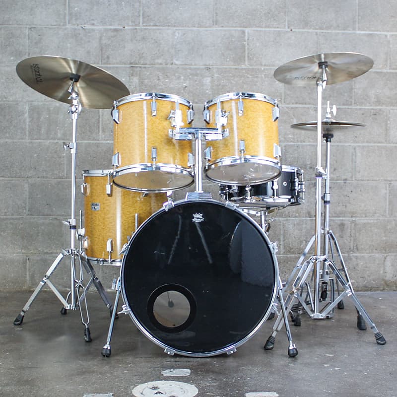Tama 1992 Rockstar RM 4 Piece Drum Kit in Gravure Amber | | Reverb