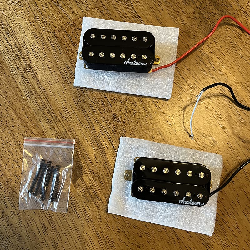 Jackson humbucker pickups set neck + bridge humbuckers | Reverb