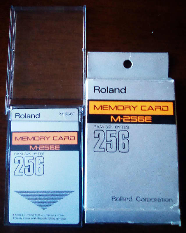 ROLAND MEMORY CARD M-256E | Reverb UK