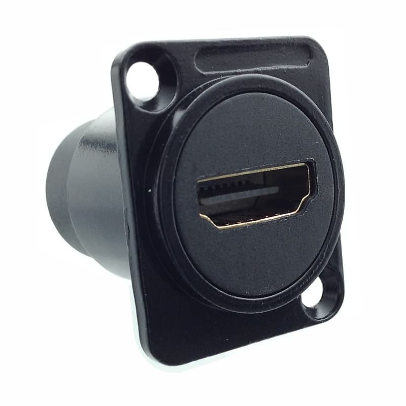 HDMI Female D Type Panel Mount - Pass Through | Reverb