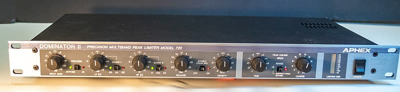 Aphex Dominator II 720 Multiband Peak Limiter | Reverb