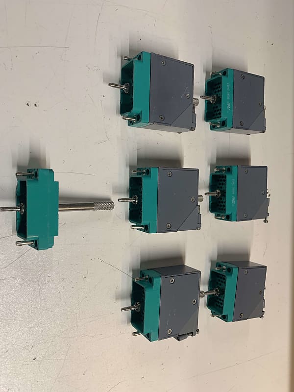 EDAC / ELCO Connectors: 38 pin Male with Housings (Group 4) | Reverb