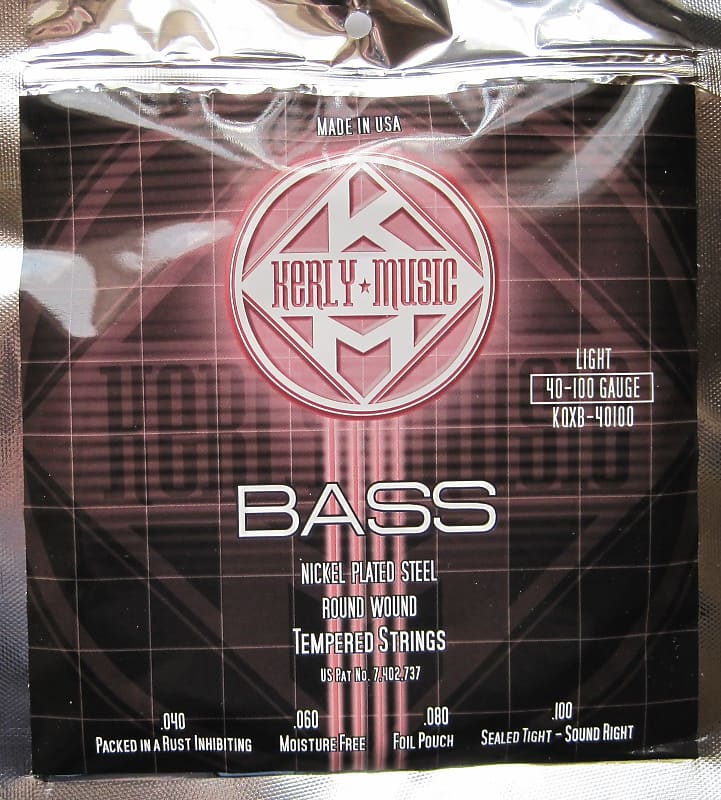 Kerly Long Life 4 String Bass Strings 40-100 | Reverb