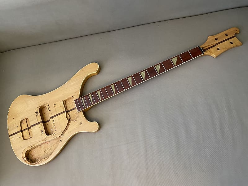 1974 Rickenbacker 4001 Bass Body & Neck Mapleglo Husk & | Reverb