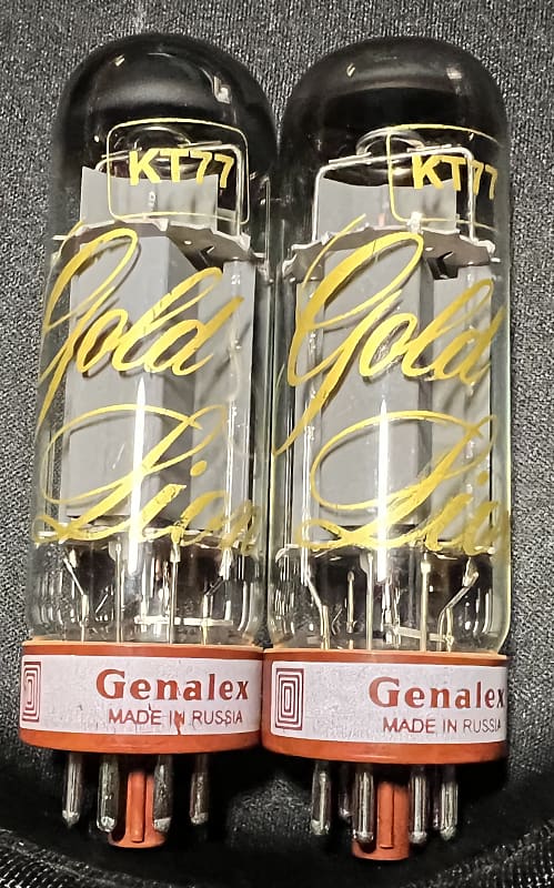 Genalex Gold Lion KT77 Power Vacuum Tube matched duet 2023 - | Reverb